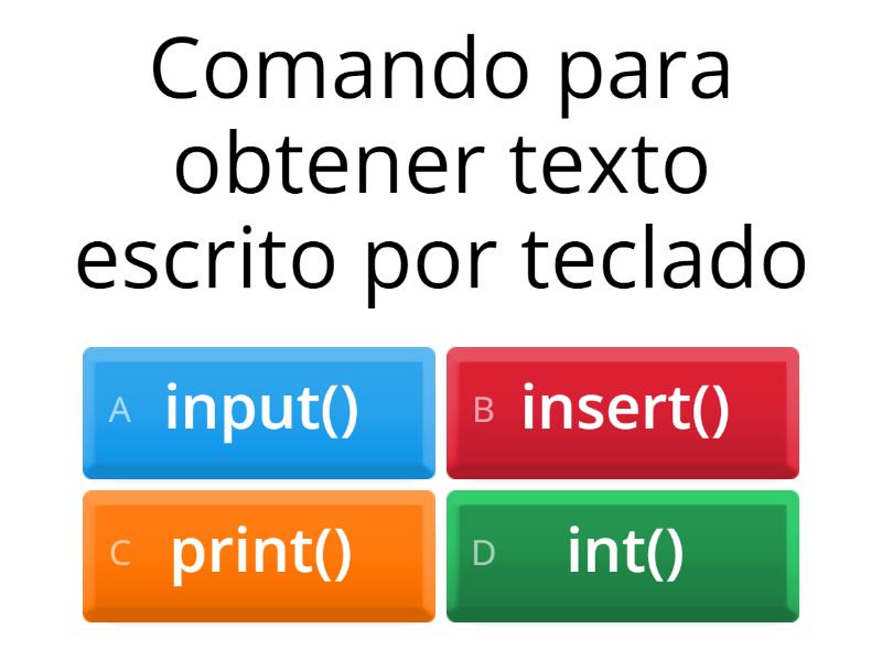 de Python - Cuestionario