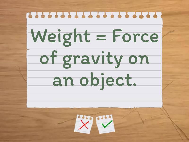 Physics and Motion vocabulary - Flash cards