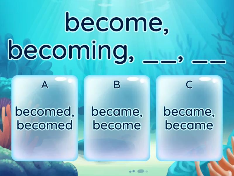 Irregular Verbs - Cuestionario