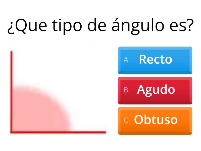 Jugando con ángulos - Cuestionario