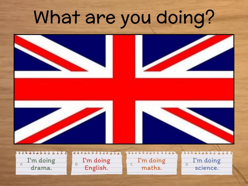 What are you doing? - Quiz