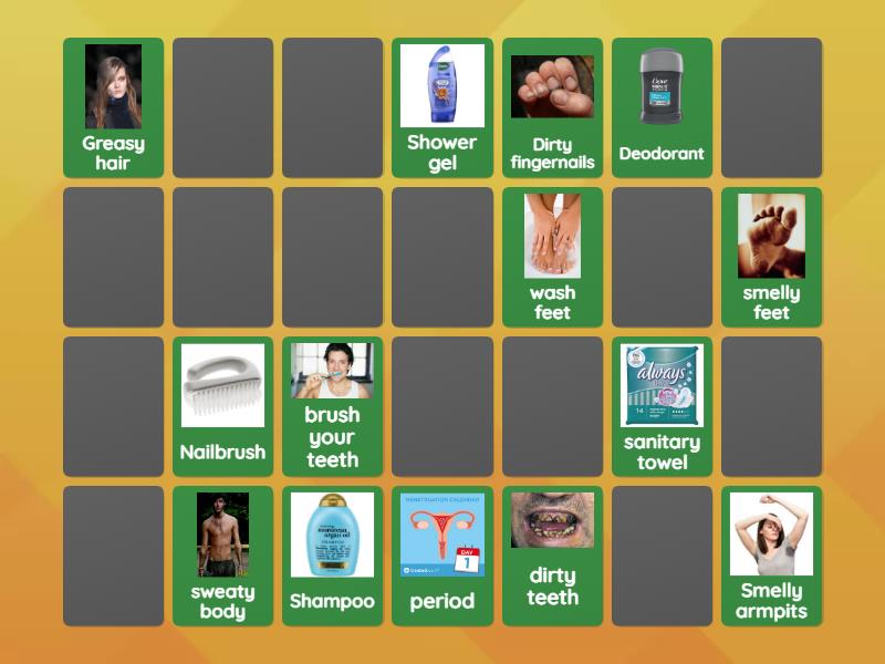 Personal care - Matching pairs