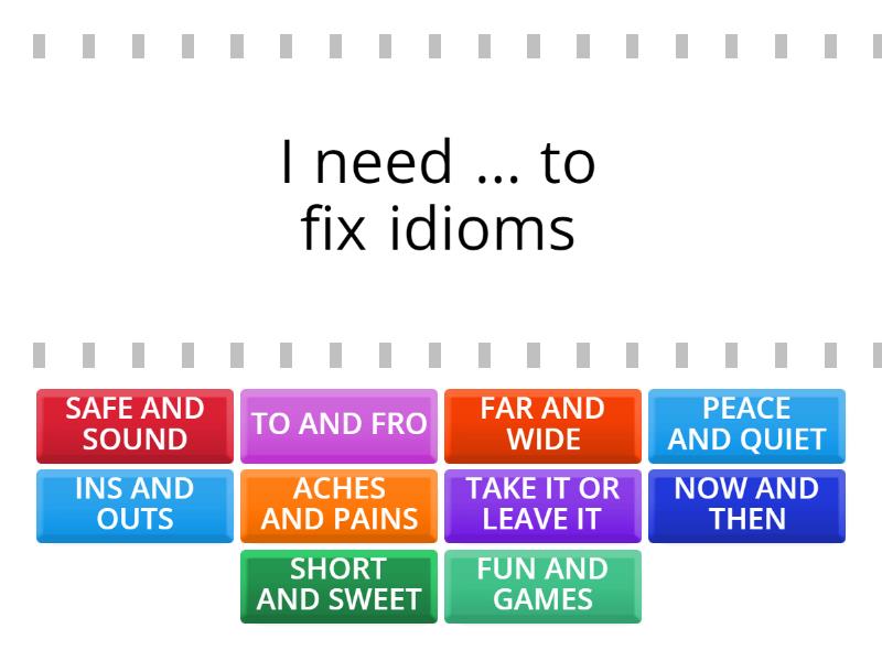 BINOMIAL PAIRS - Find the match