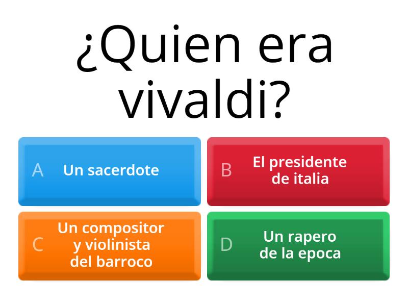 Vivaldi - Quiz