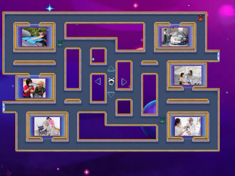 生活照護工作 - Maze chase