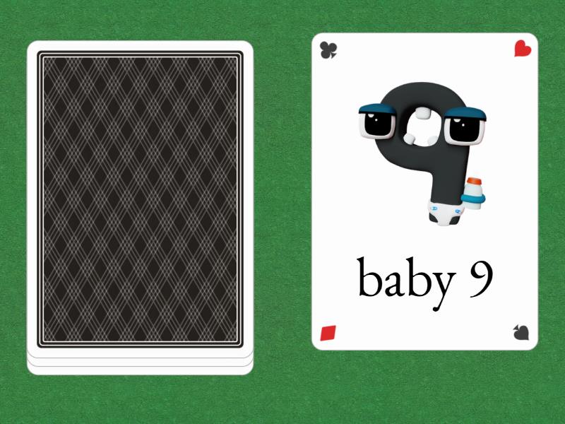 Number Babies - Cartas al azar