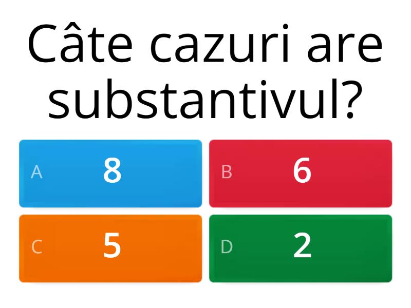 română - Quiz