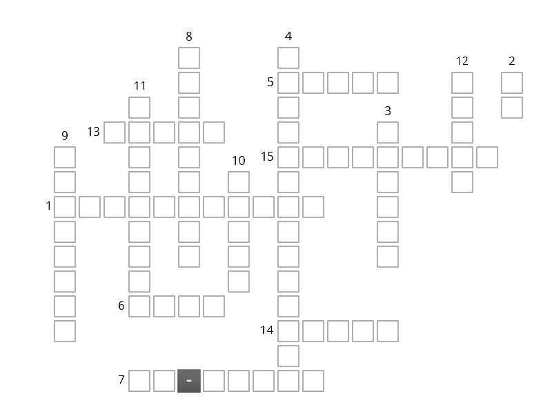 AQIDAH AKHLAK 2C PART 1 - Crossword