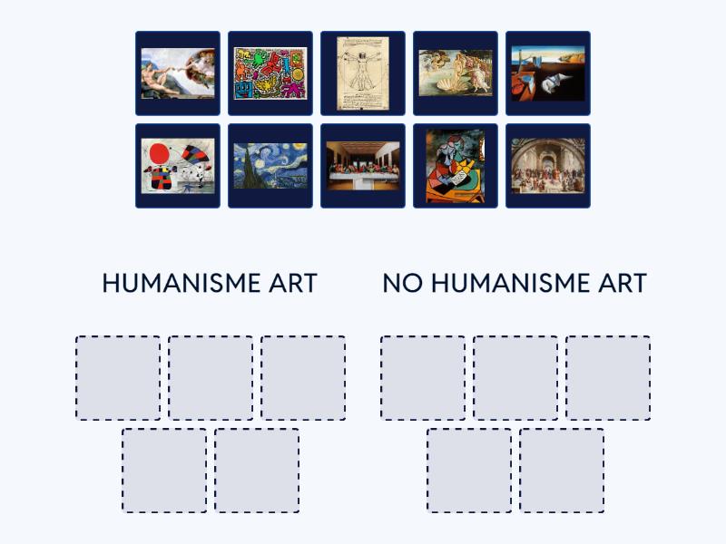 ART & HUMANISME - Group sort
