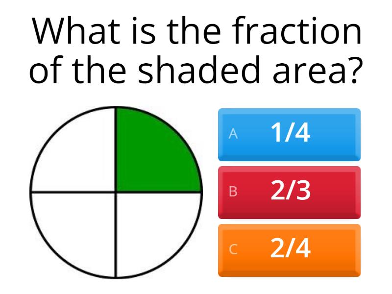 Grade 1 Fraction - Quiz