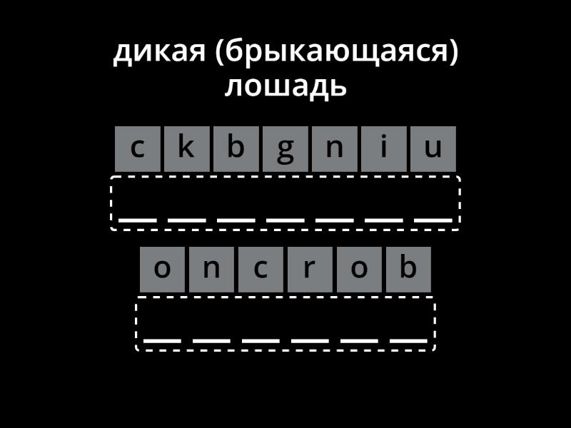 Personality Type - Anagram