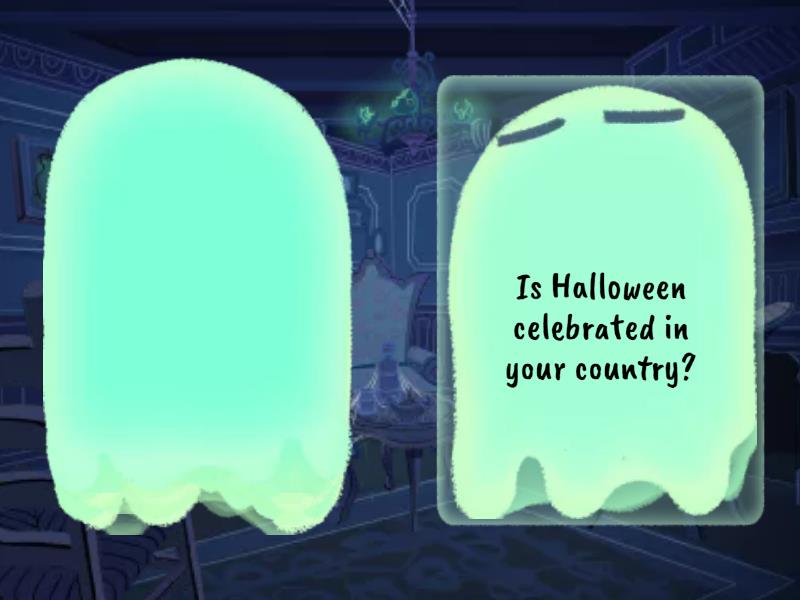 Halloween - Speaking cards