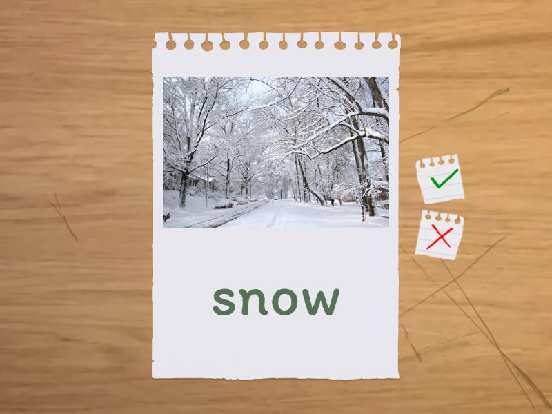 Geographical Features - Flash cards