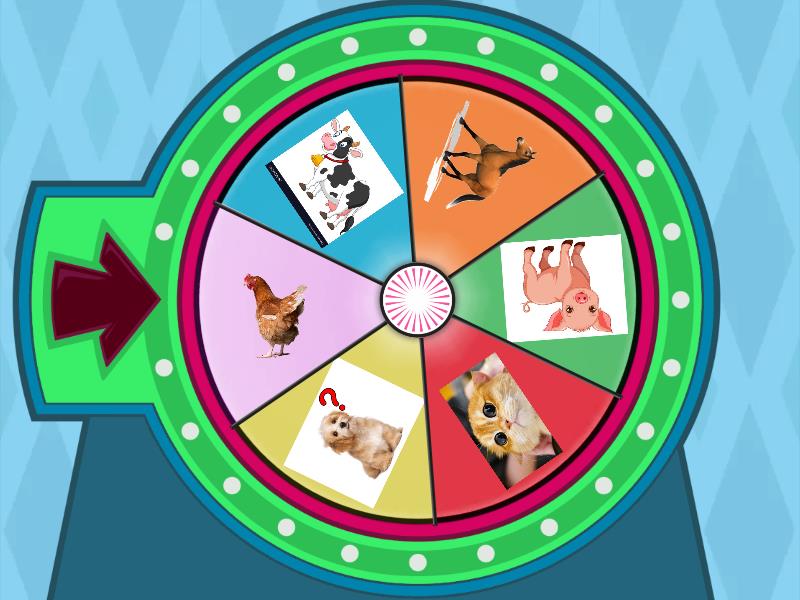 ANIMALS - Spin the wheel