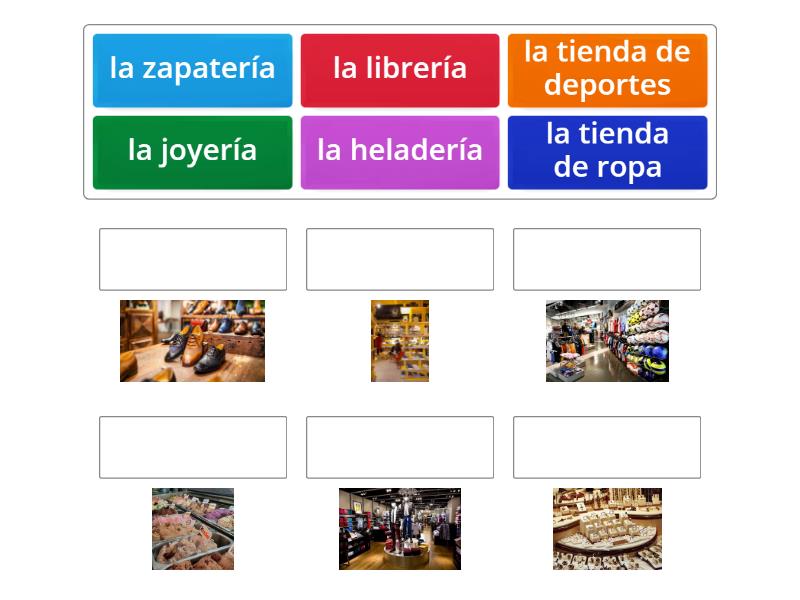 Las tiendas - Match up
