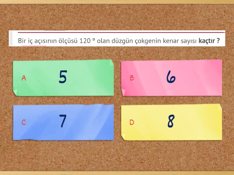 MATEMATİK TEST - Quiz