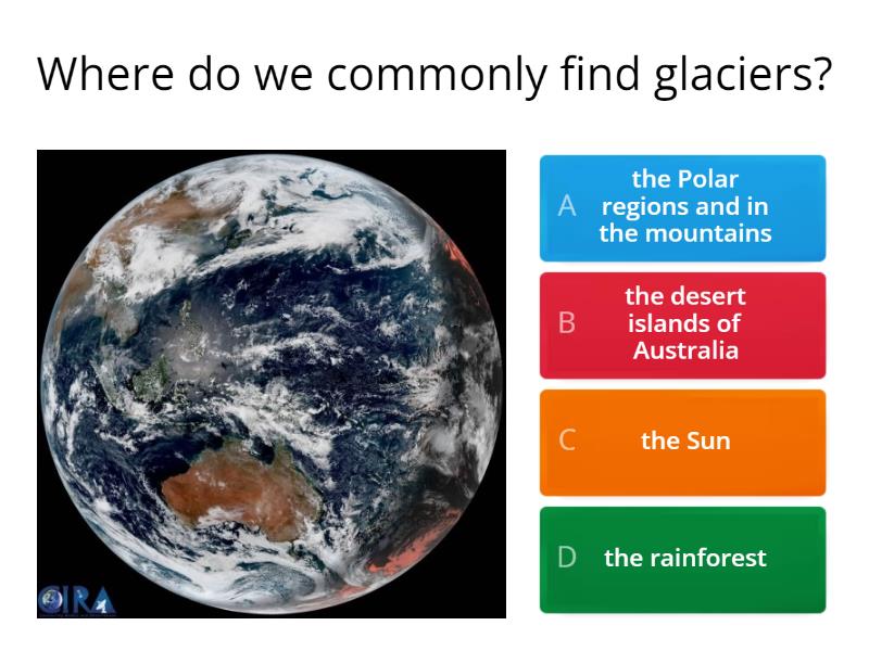 Glaciers - Quiz