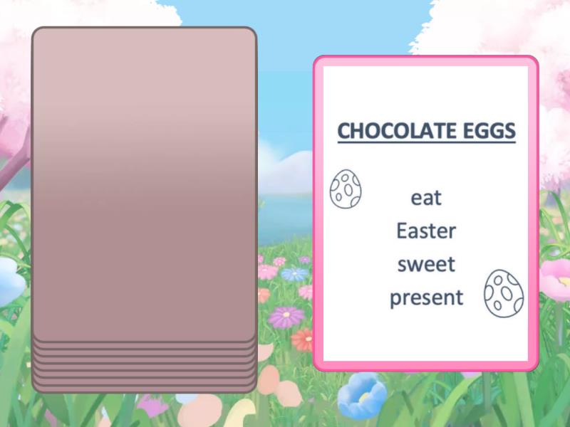 Easter Taboo - Speaking cards