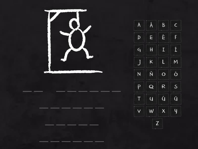 simple past game - Hangman