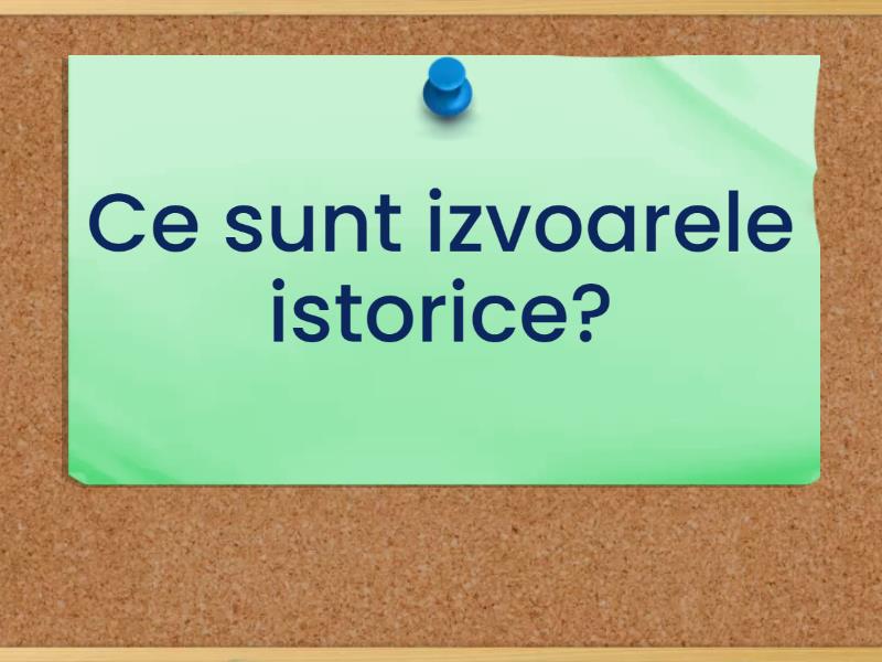 istoria. cl 4 - Flash cards