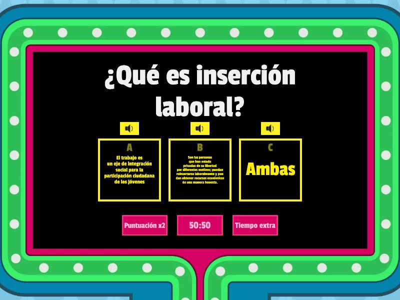 Estudiando ando... - Gameshow quiz