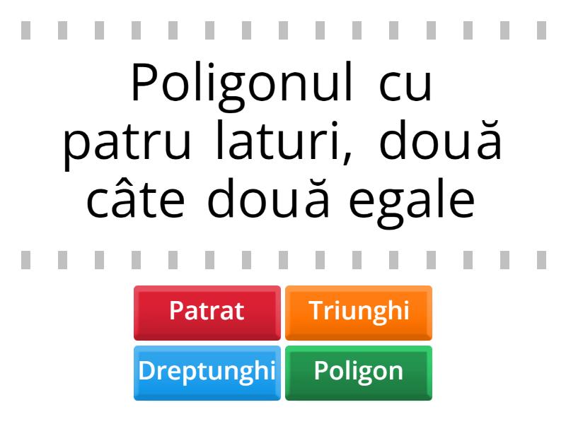Figuri geometrice. Poligoane. - Cada oveja con su pareja