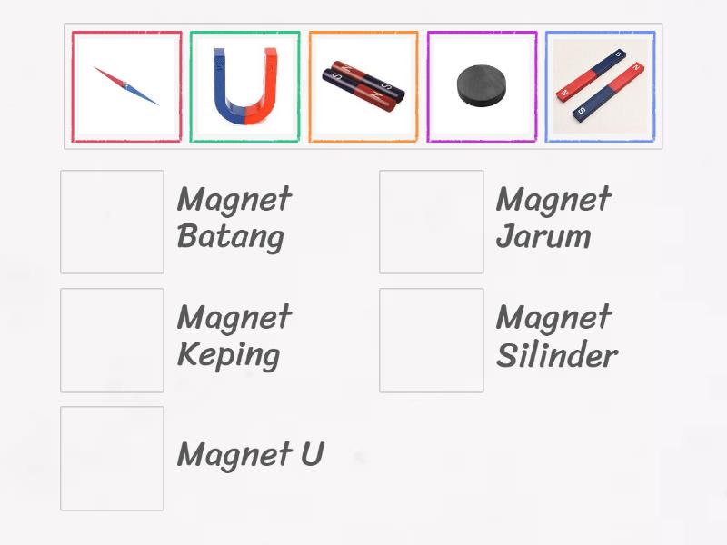 Jenis Magnet - Match up