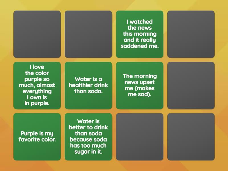 Paraphrase match AEF 2 3rd edition - Matching pairs