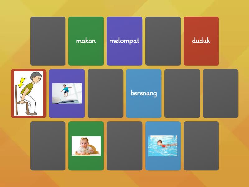 Verb Revision - Matching pairs