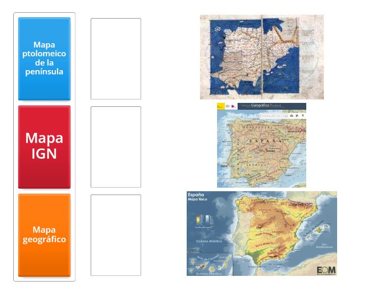 Mapas de la historia - Match up