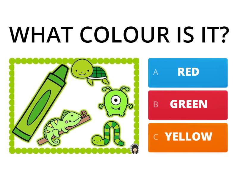 Revision Colours - Quiz