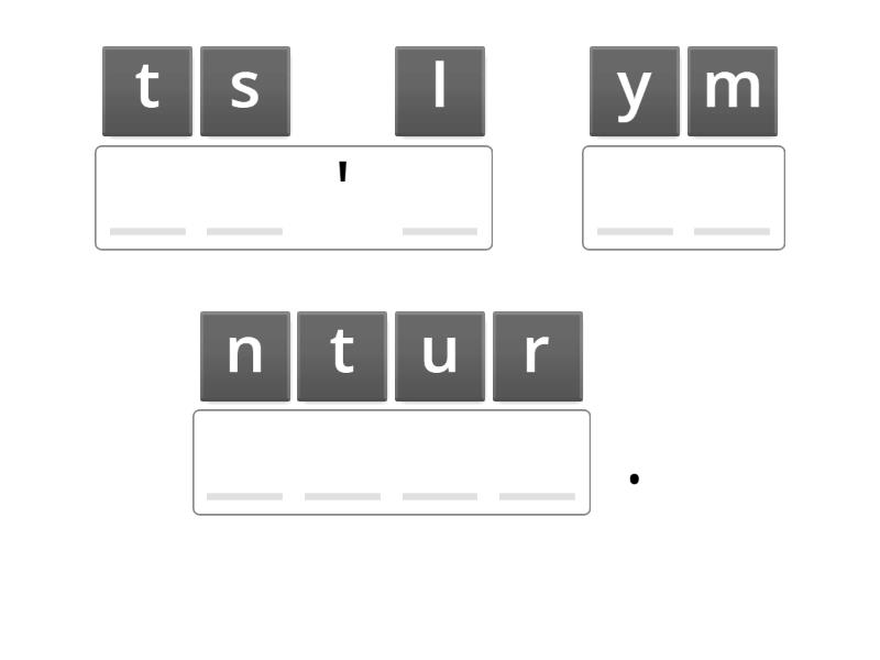 ff2 fluency time - Anagram