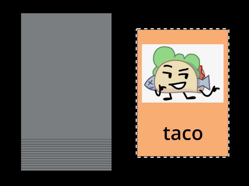 bfb but my fav characters - Speaking cards