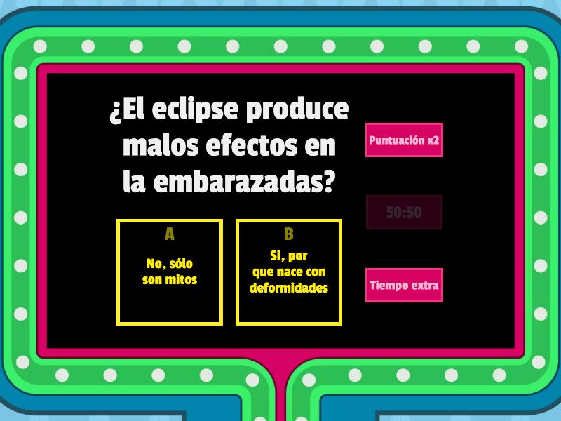 Eclipse - Gameshow quiz