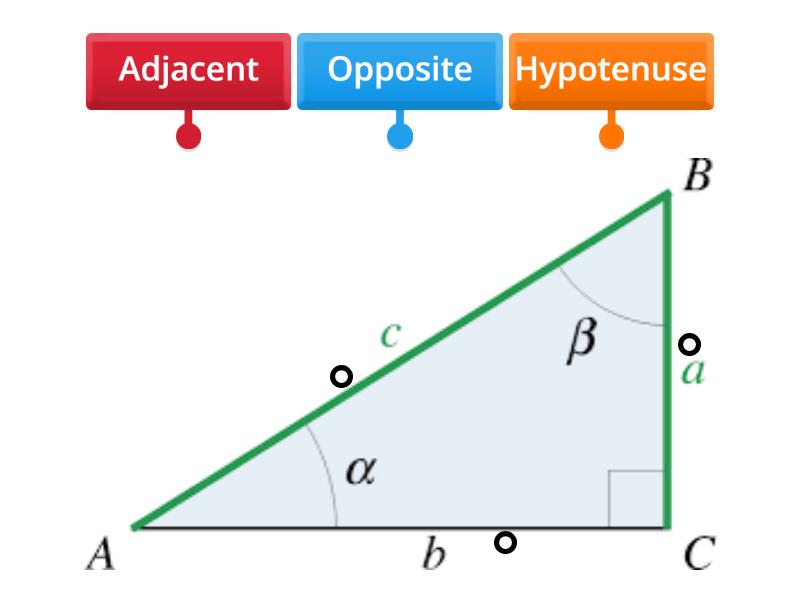 Types of Angle - Labelled diagram