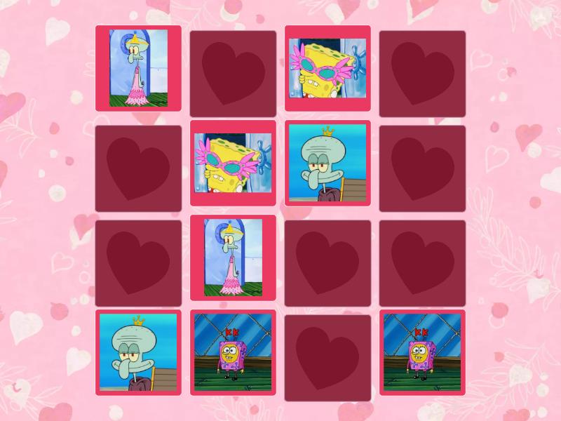 Bob Esponja - Matching pairs