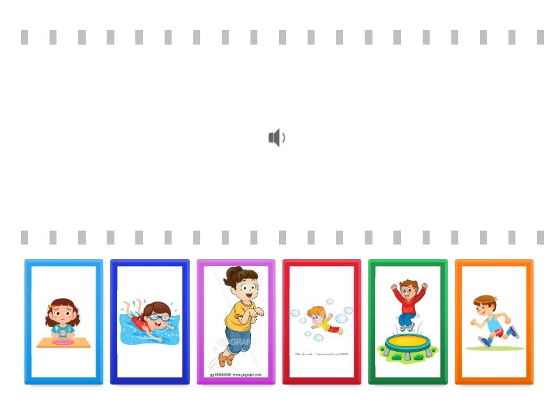 I can fly_run_swim_jump, etc. LS 1 - Find the match