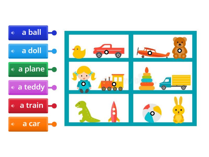 Toys - Labelled diagram