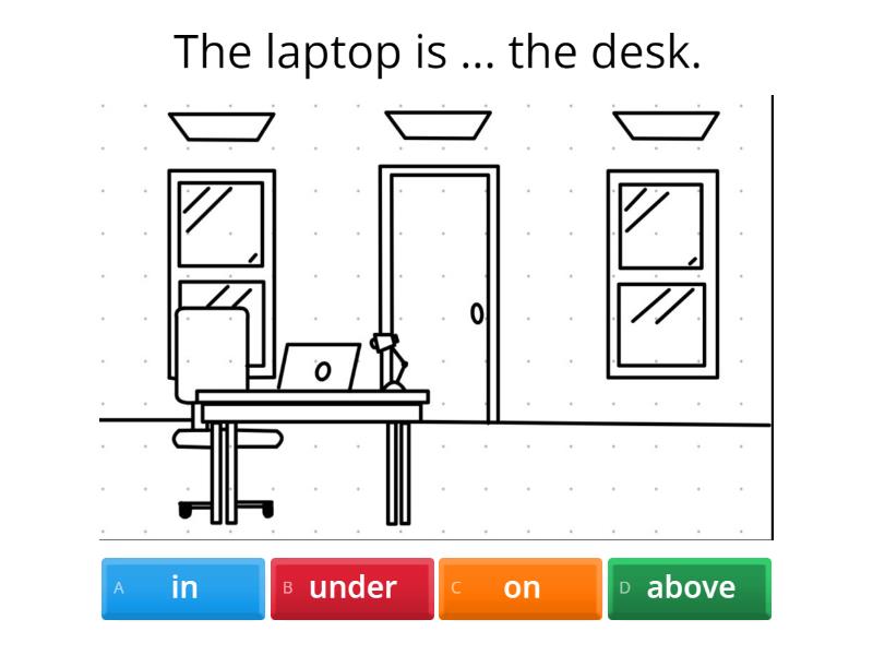 Expressing locations - Quiz
