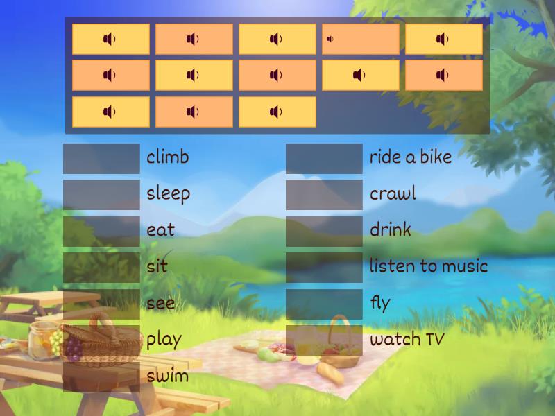 B2 U1 V2 Listen and Match - Match up