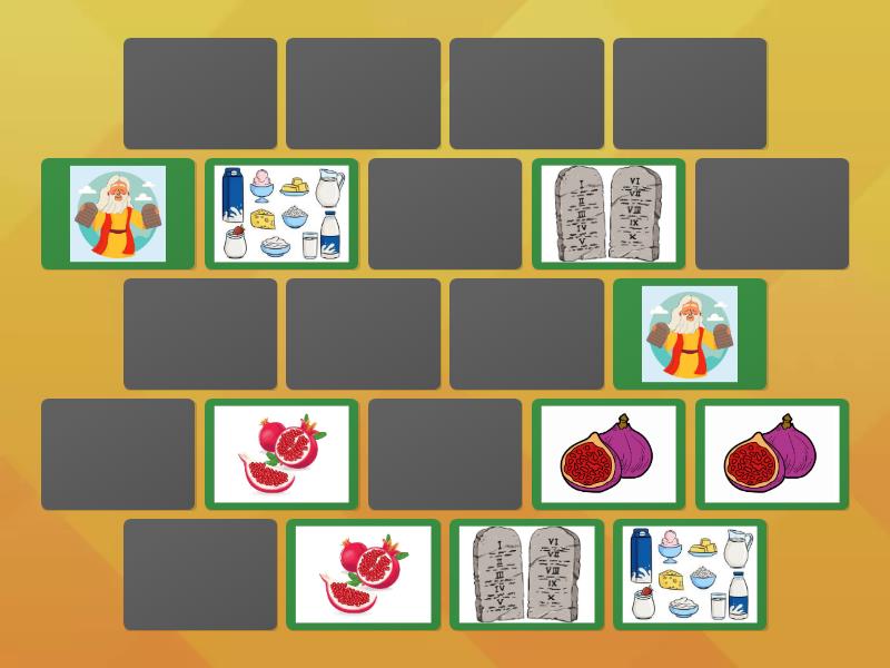 Shavuot - Jardin Wolfsohn - Matching pairs