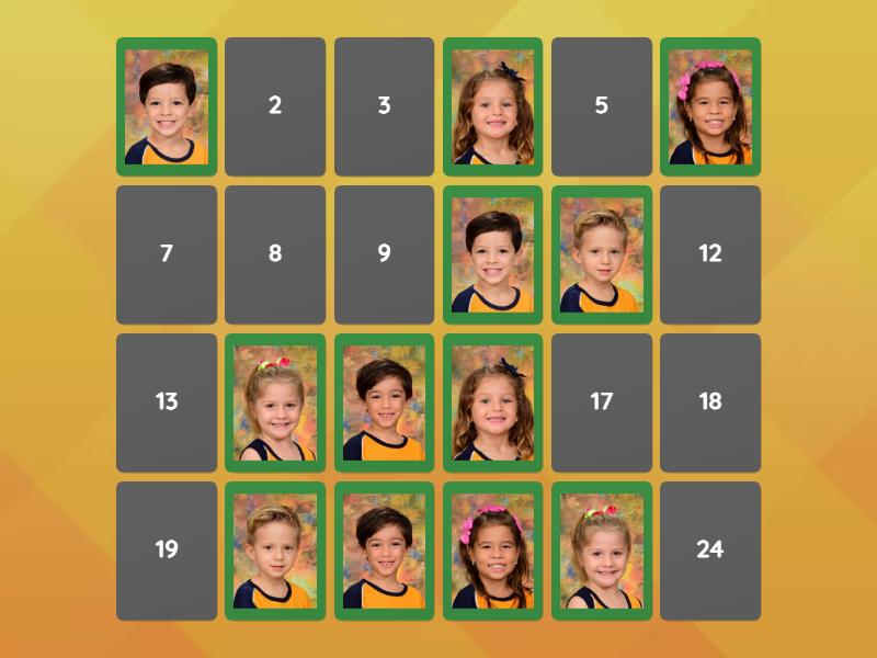 JOGO - INF 5A - 2024 - Matching pairs