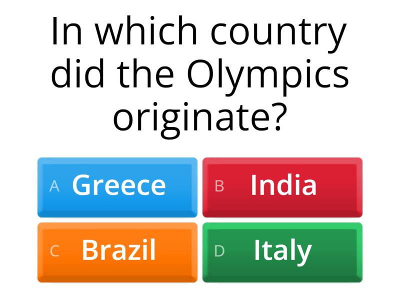 Olympics 2024 - Quiz