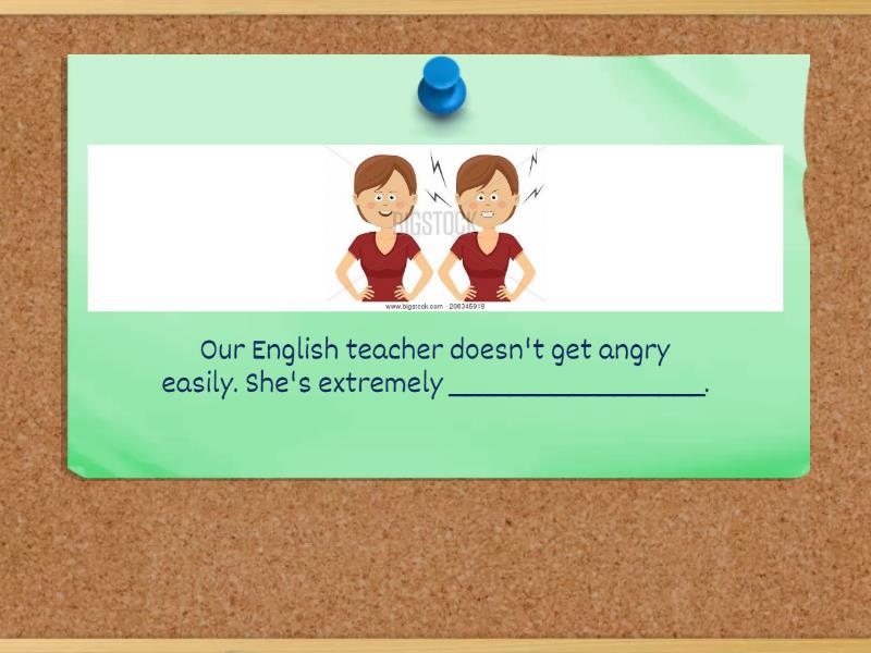 personality - Flash cards