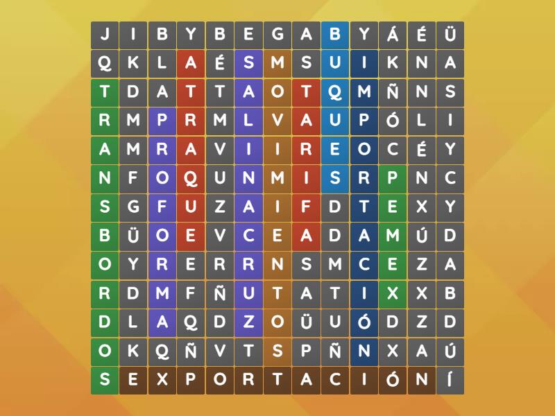 PROFORMA SALINA CRUZ - Wordsearch