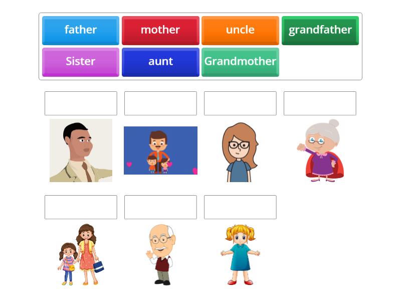 family member matching - Match up