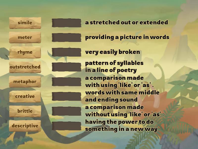 Poetry - Eagle - Match up