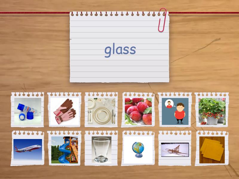 EFL4 Unit3 - gl,pl,sl Words - Find the match