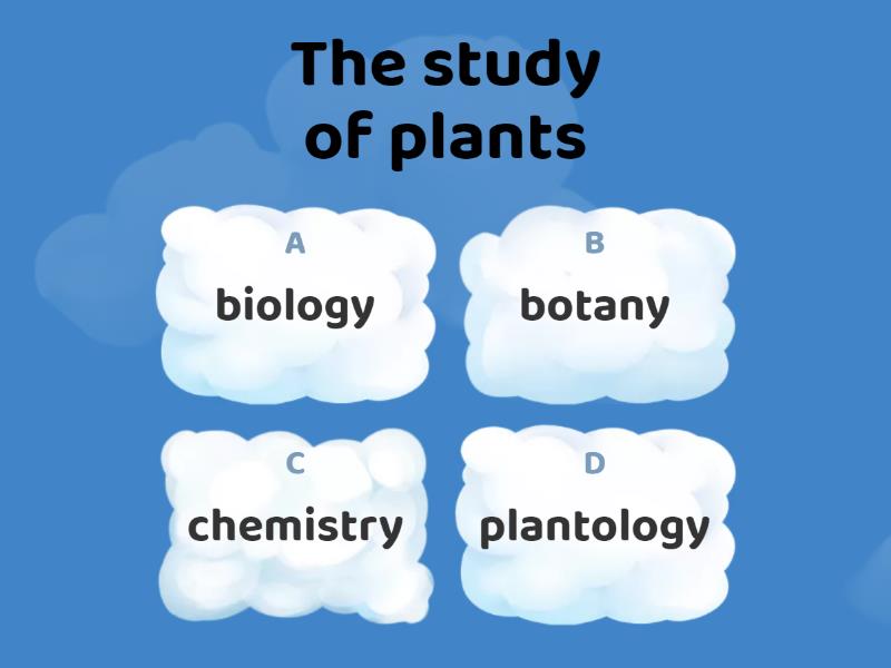 Botany Test - Quiz