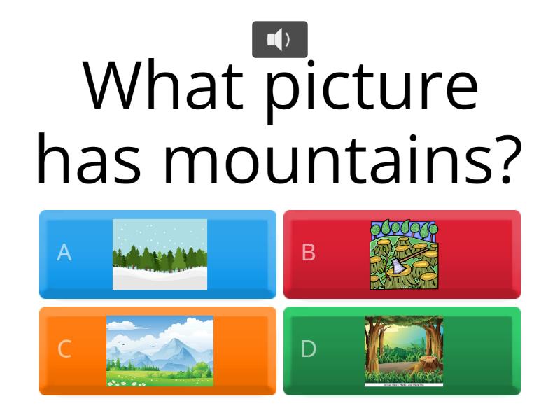 B9.4. The bear went over the mountain - Quiz